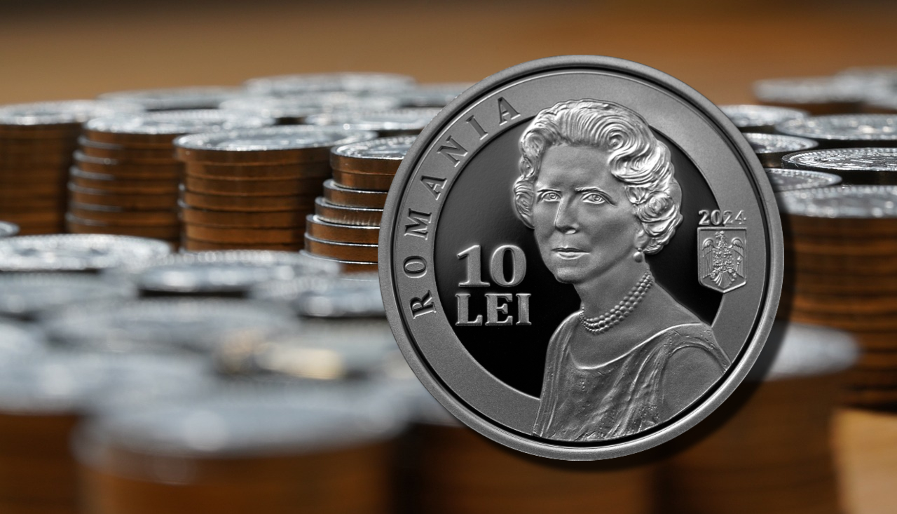 BNR lansează o monedă din argint de 10 lei! Cât costă o singură piesă