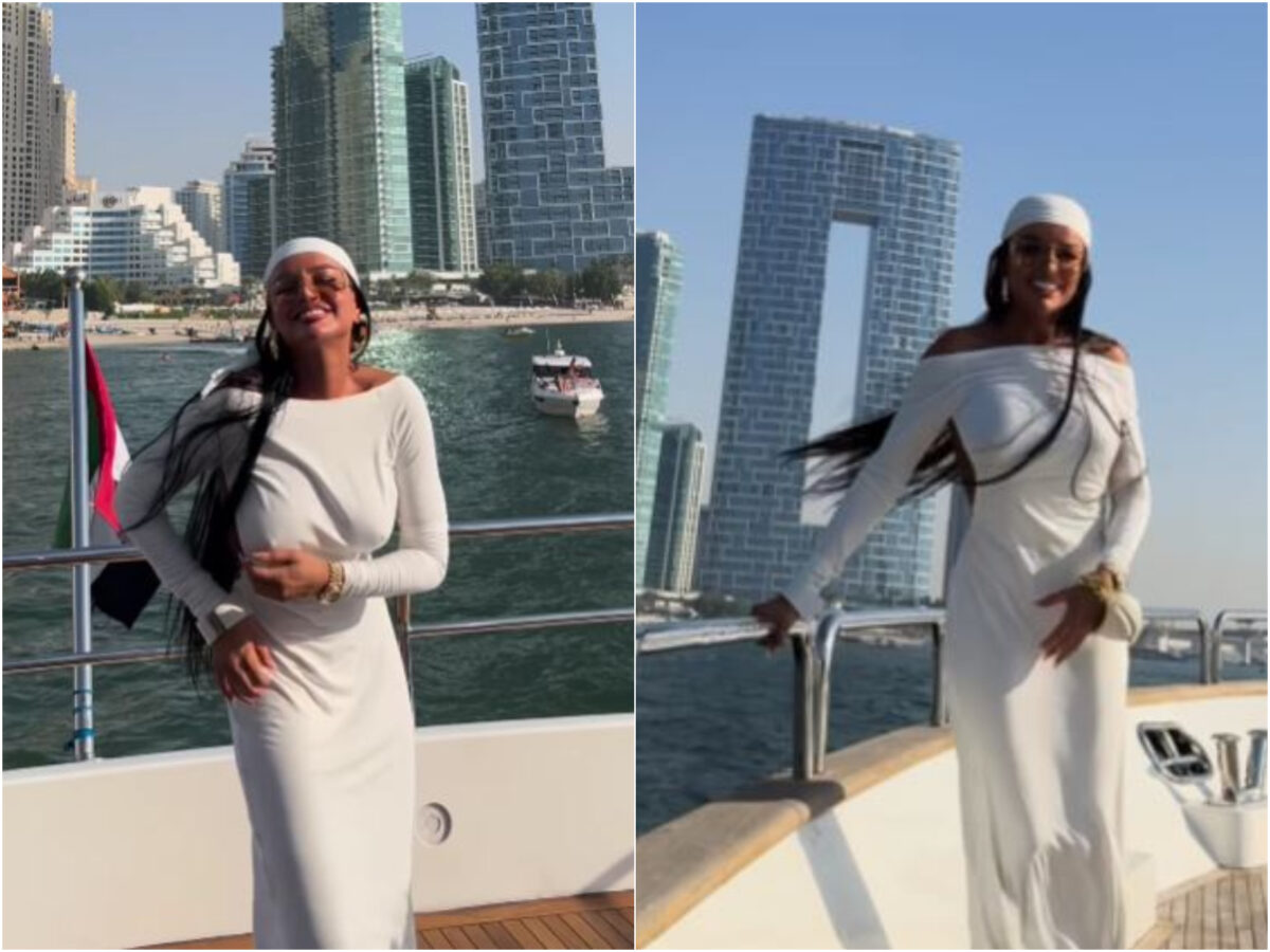 Babs, apariție răvășitoare pe un iaht din Dubai. Fosta iubită a lui ...