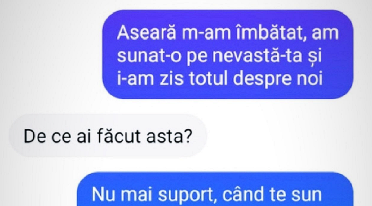 BANCUL DE MIERCURI | ”Aseară m-am îmbătat și i-am spus nevestei tale ...