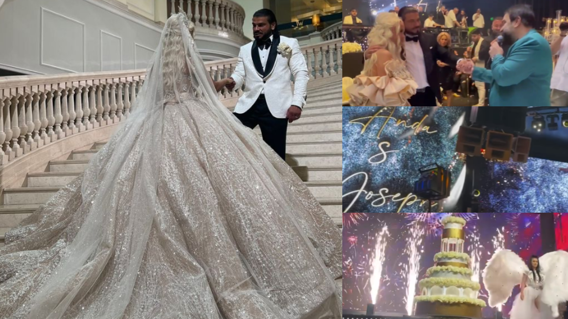 Nu e o glumă! Cât a scos din buzunare Anda Adam pentru nunta cu Yosif ...