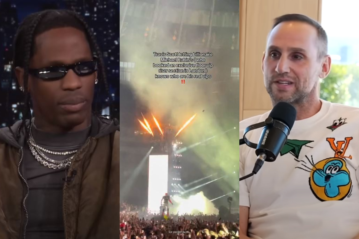 Travis Scott, mesaj viral după ce milionarul Michael Rubin a rezervat ...