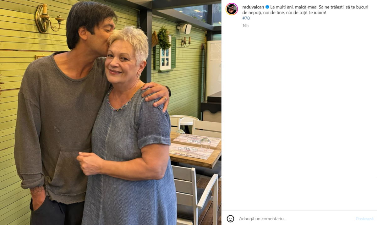Mama lui Radu Vâlcan a împlinit 70 de ani. Cum arată soacra Adelei ...