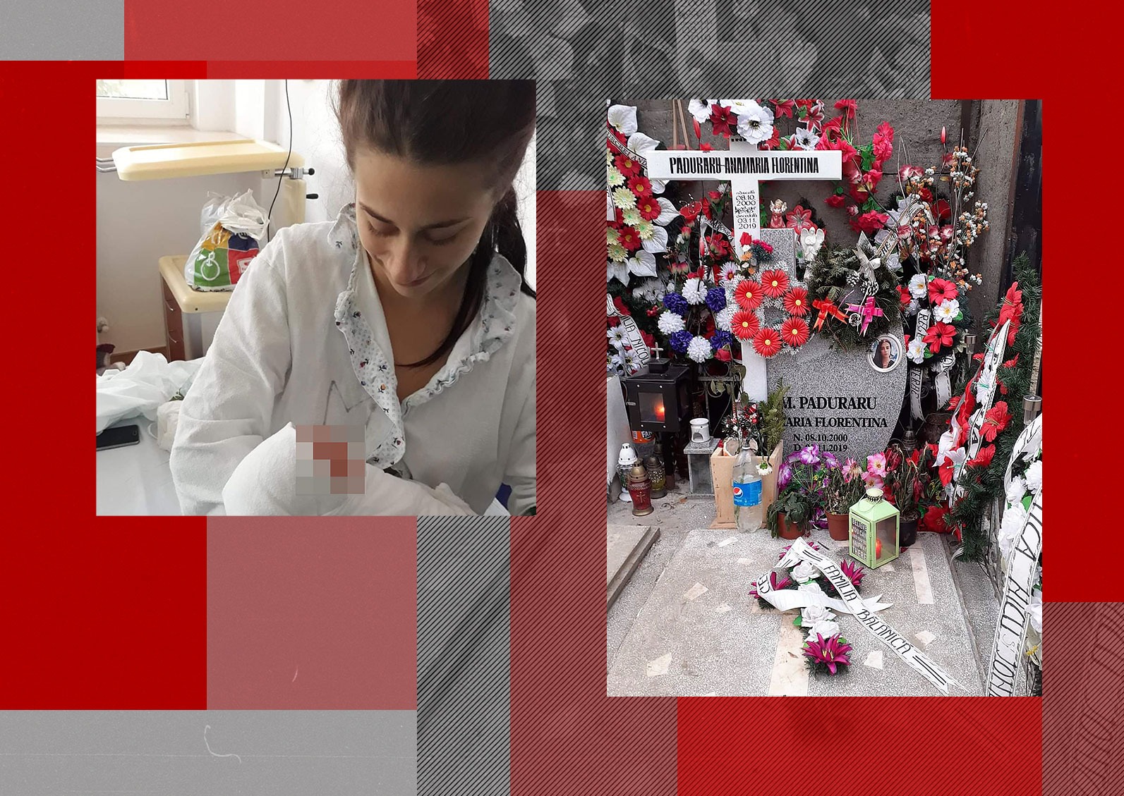 Ana Maria a murit la o lună după ce a născut o fetiță, dar nu s-a găsit ...