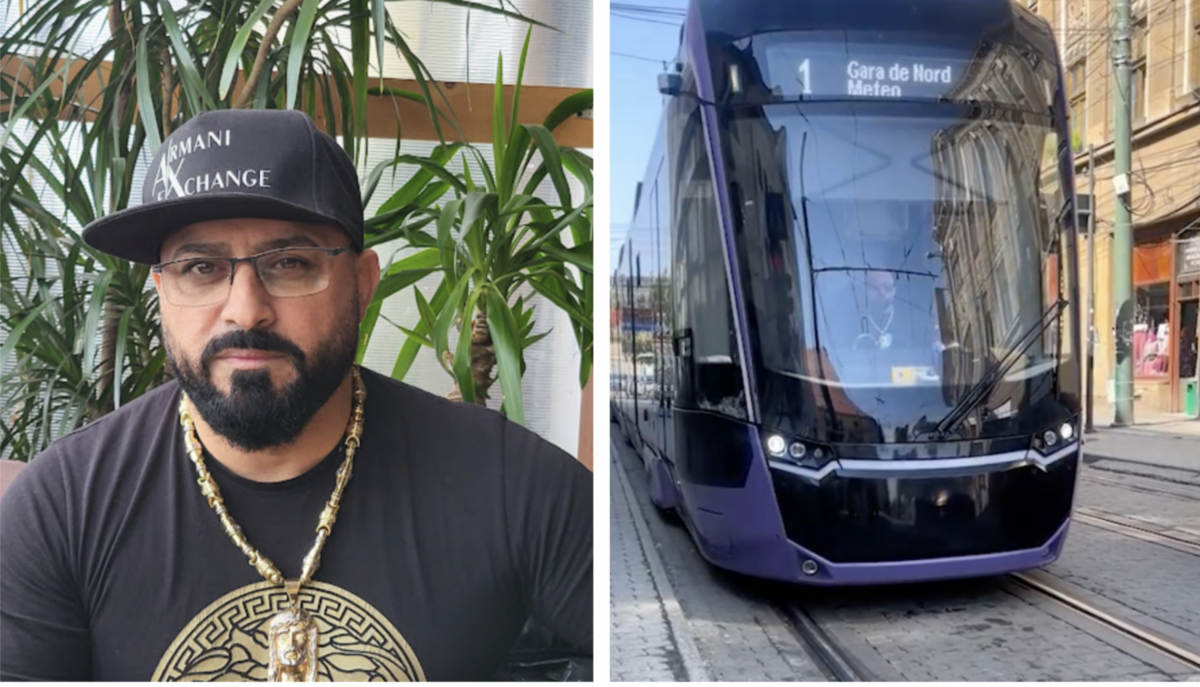 Florin Mitroi, ziua vatman și noaptea artist! Imaginile din Timișoara s ...