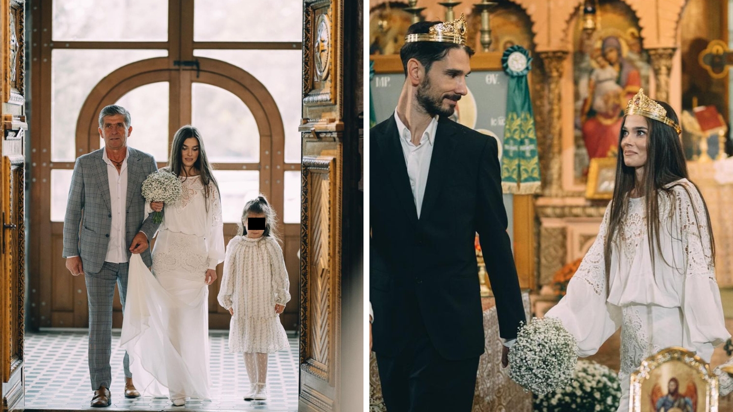 Imagini senzaționale de la nunta lui Theo Rose cu Anghel Damian, proaspăt publicate de Codin ...