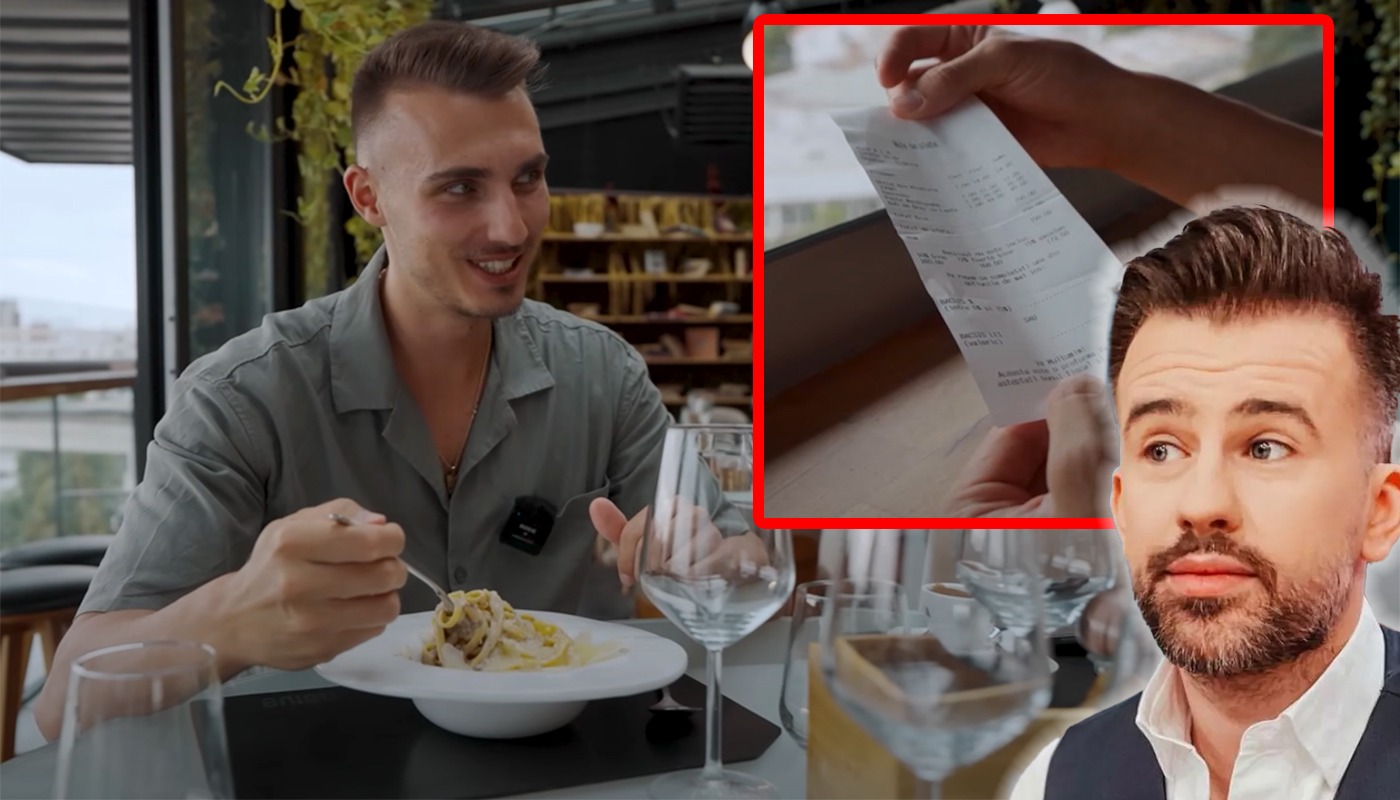 Câți lei a plătit acest tânăr pentru o porție de paste în restaurantul ...