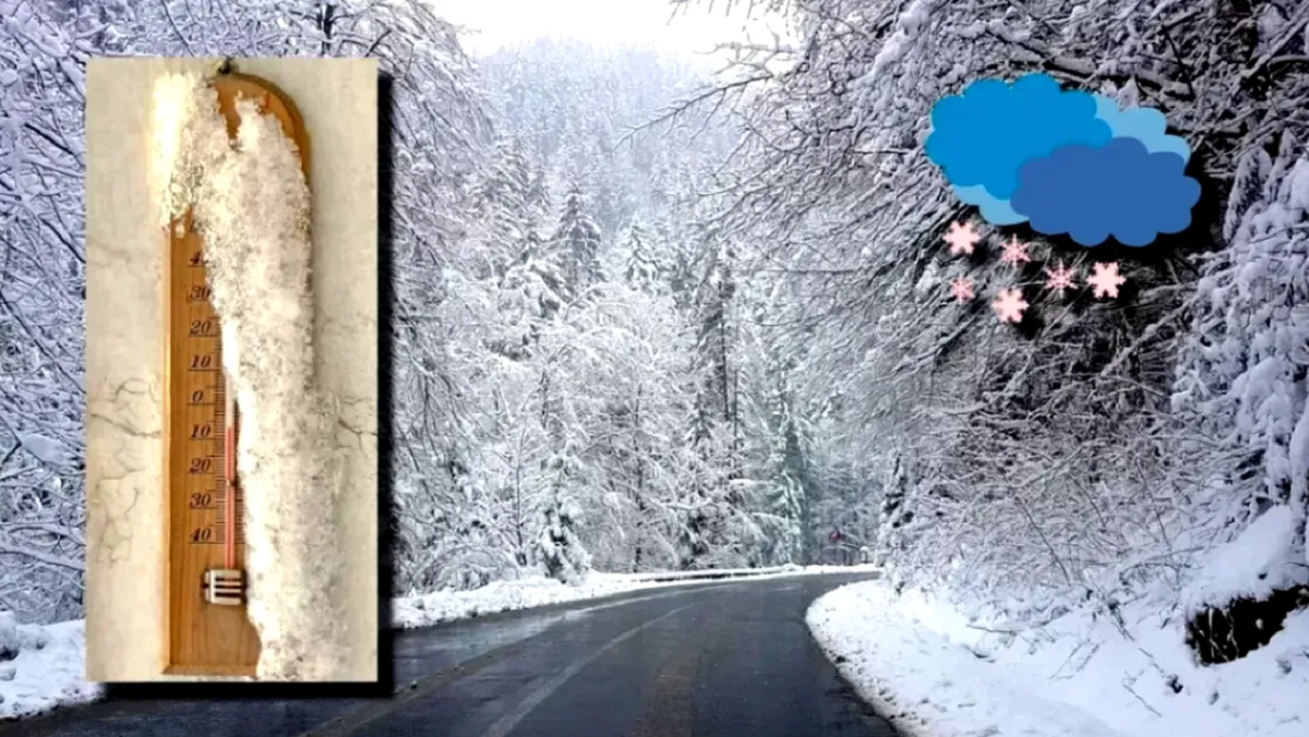 Meteorologii ANM anunță 13 zile de zăpezi! Zonele în care ninge la ...