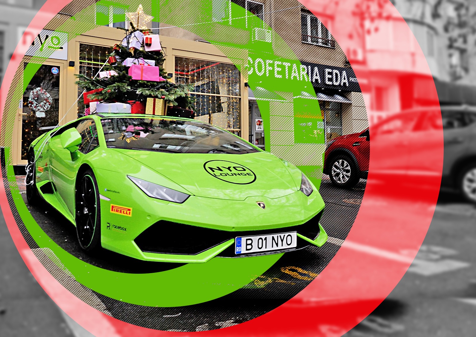 Și-au transformat Lamborghini-ul în sania lui Moș Crăciun! ”Ne-am ...