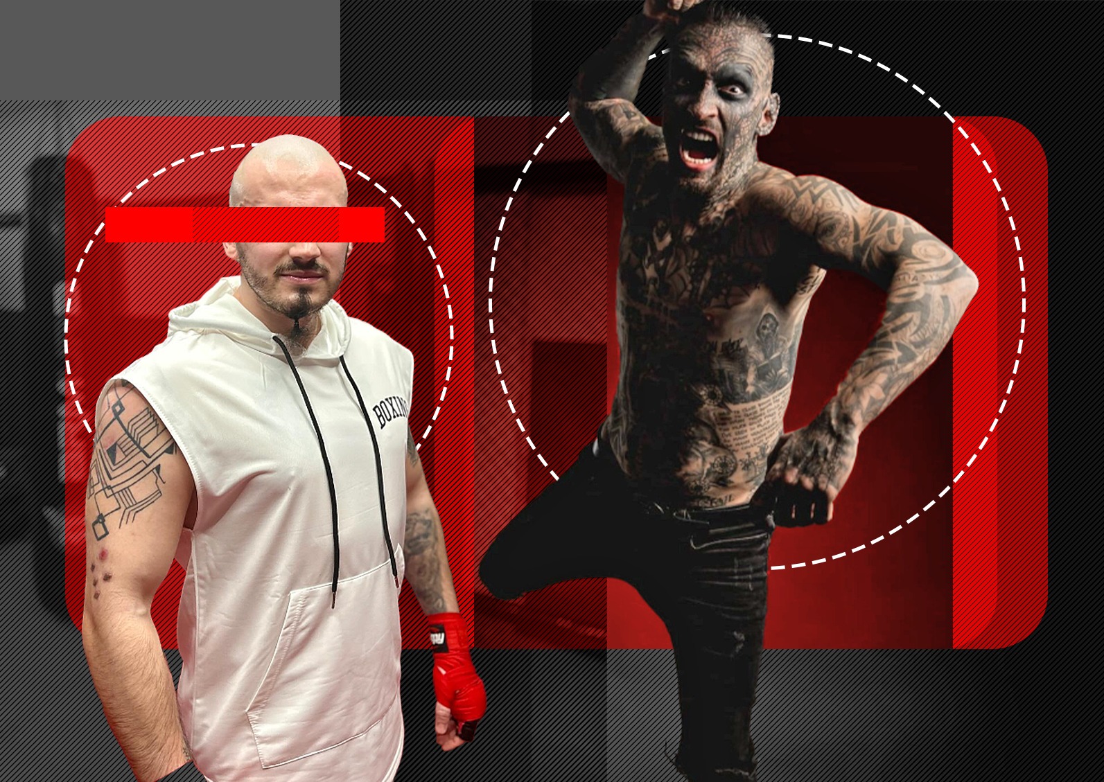 Un cunoscut luptător de MMA a încasat-o de la Ugly Boy. Cel mai tatuat ...