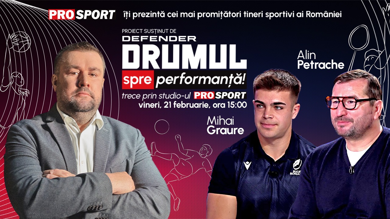 Emisiunea „Drumul spre performanță", azi la ora 15.00. Cine sunt marile ...