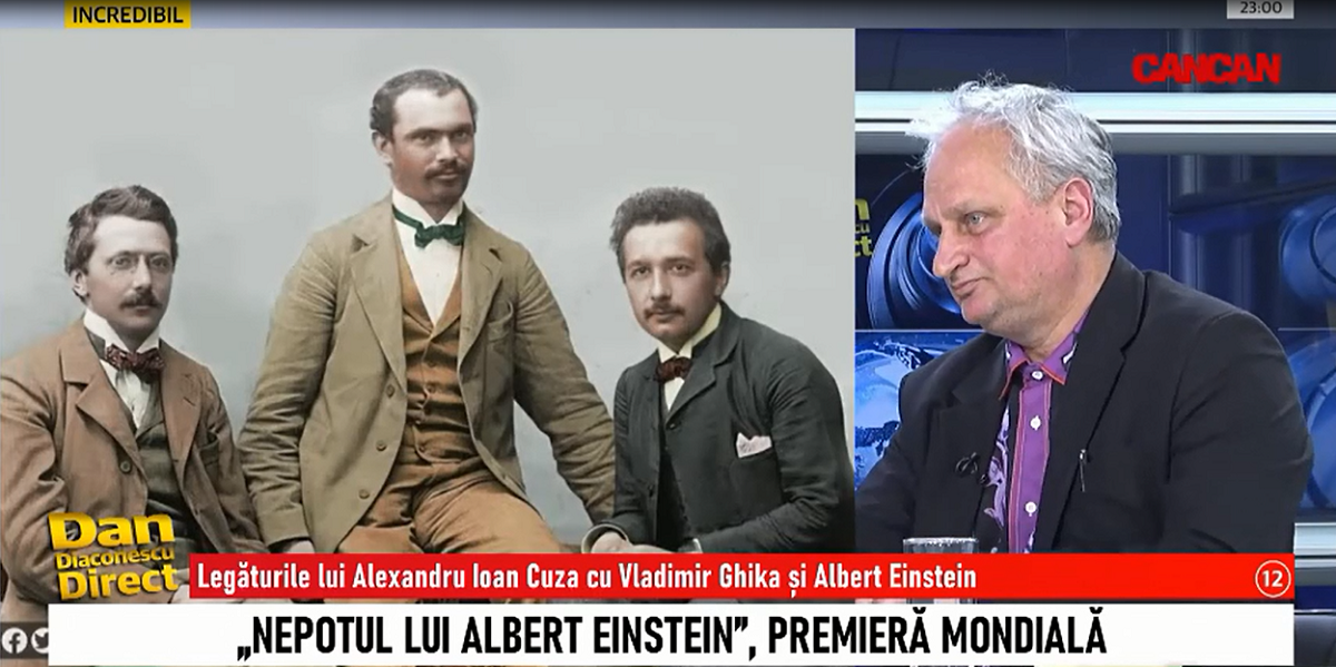 Cine este românul care susține că este nepotul lui Albert Einstein! Dezvăluiri surprinzătoare ...