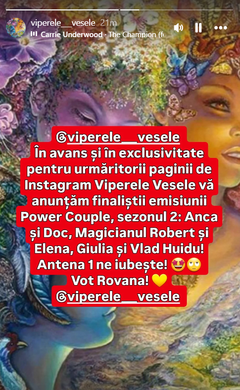 Cine sunt finaliștii emisiunii Power Couple, sezonul 2. Nimeni nu se aștepta la asta!