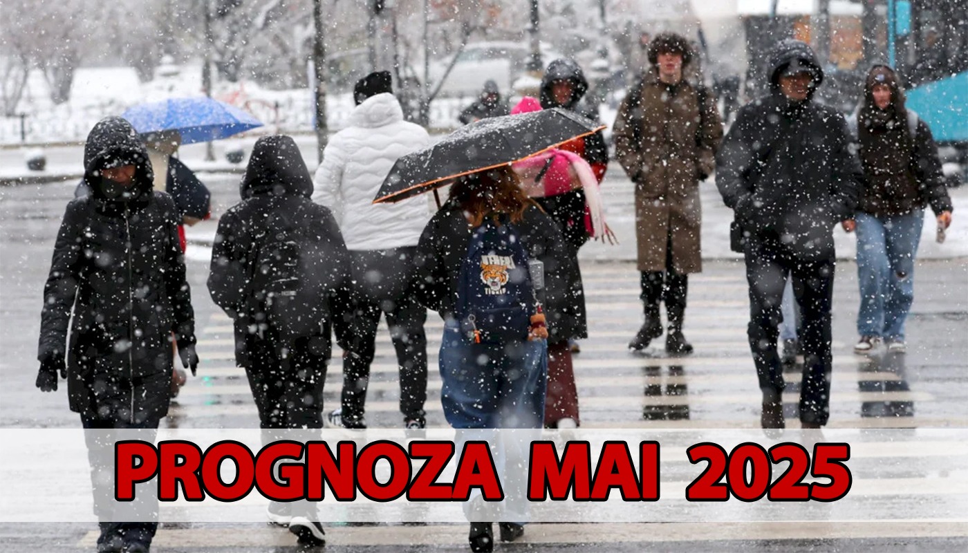 Meteorologii Accuweather anunță o lună mai 2025 ciudată în România. Ninsori, viscol + prognoza ...