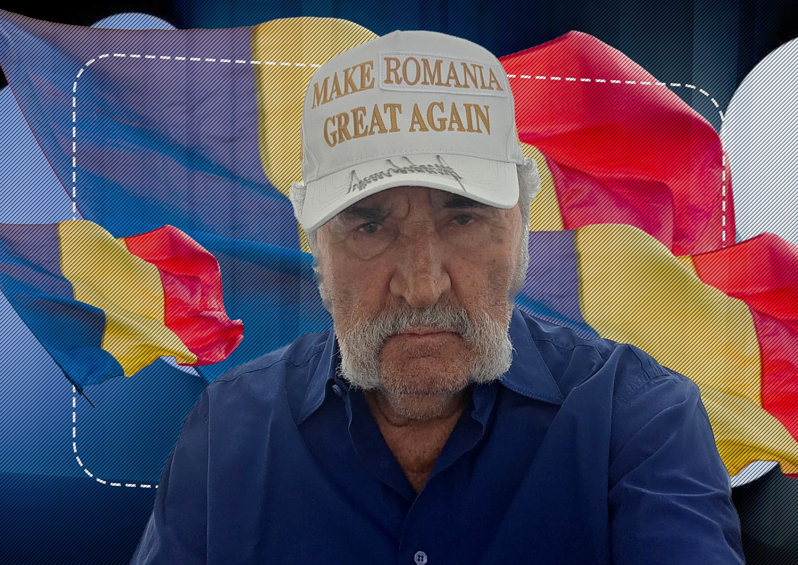 Ion Ţiriac va purta la vot şapca primită de la Donald Trump cu semnătura sa: MAKE ROMANIA GREAT ...