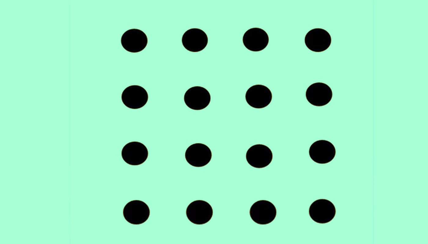 Test IQ doar pentru genii | Poți uni toate cele 16 puncte, fără a ...