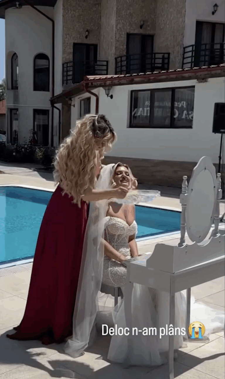 Lora și Ionuț Ghenu, nași de cununie! Primele imagini de la nunta ...