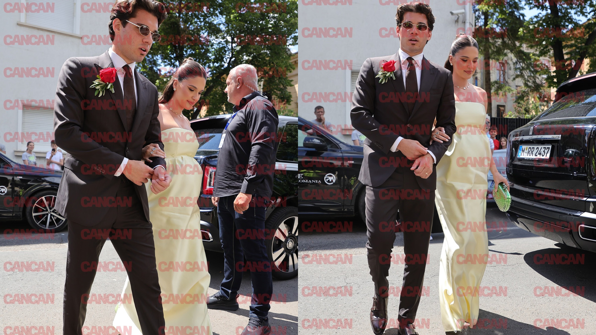 Cât costă rochia purtată de Elena, soția lui Ianis Hagi, la nunta Kirei ...