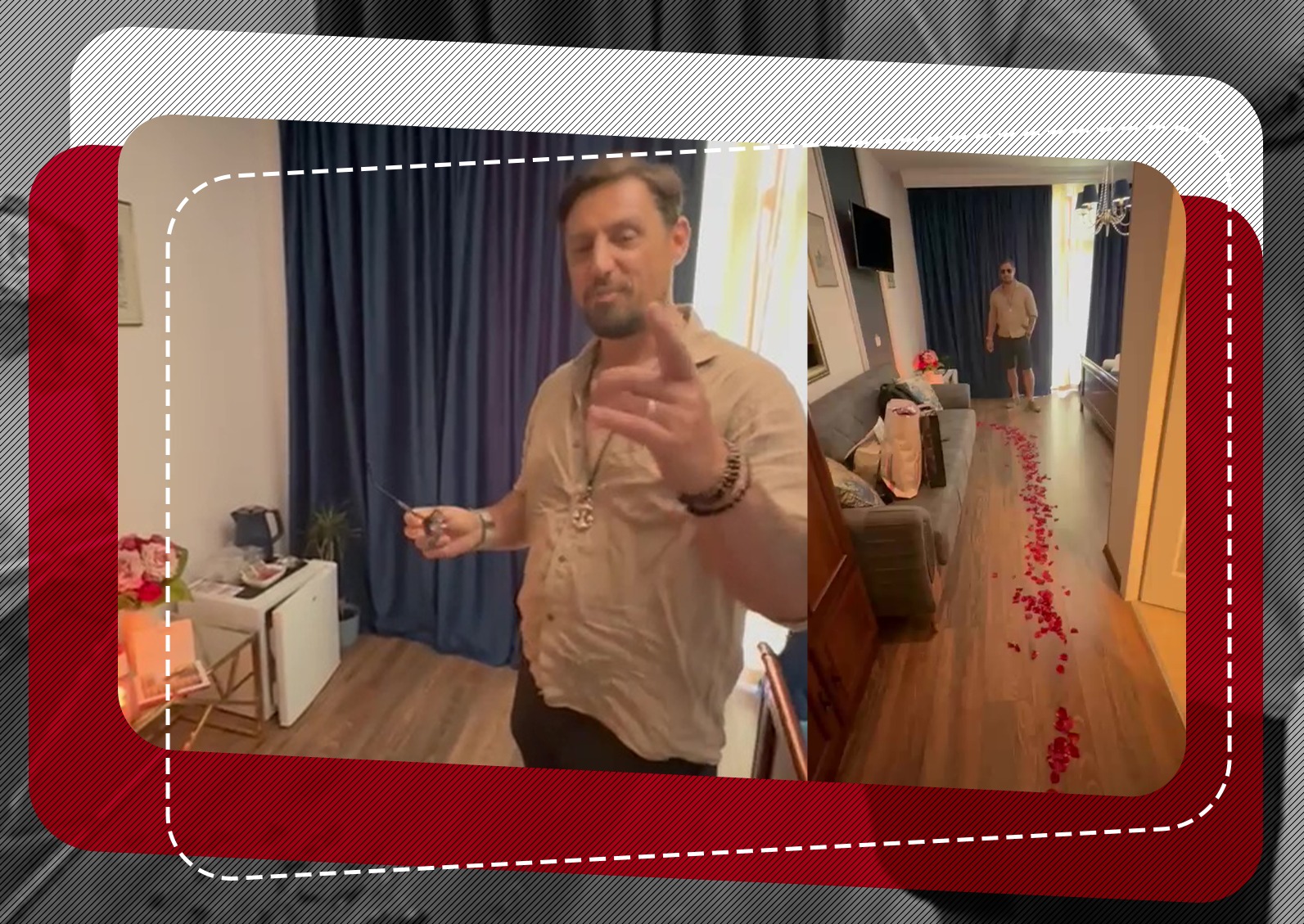 Surprize, surprize pentru Daniel Pavel! Soția a pus totul la cale: l-a ...