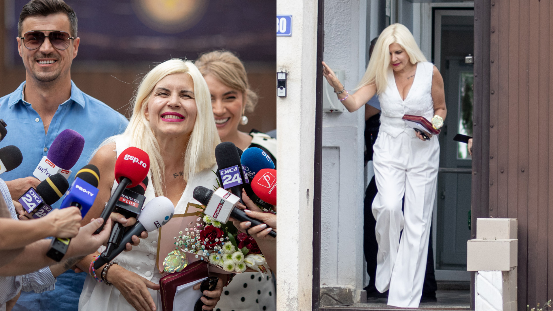 Ce mesaj a transmis Elena Udrea prin ținuta purtată la eliberarea din penitenciarul Târgșor ...