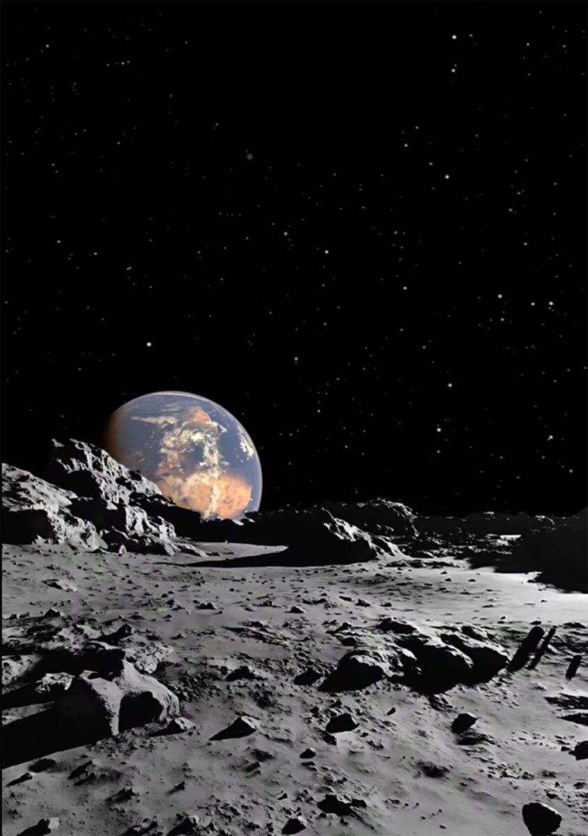 Cum arată Terra, de fapt. Imagini cu "răsăritul" Pământului, filmate de ...