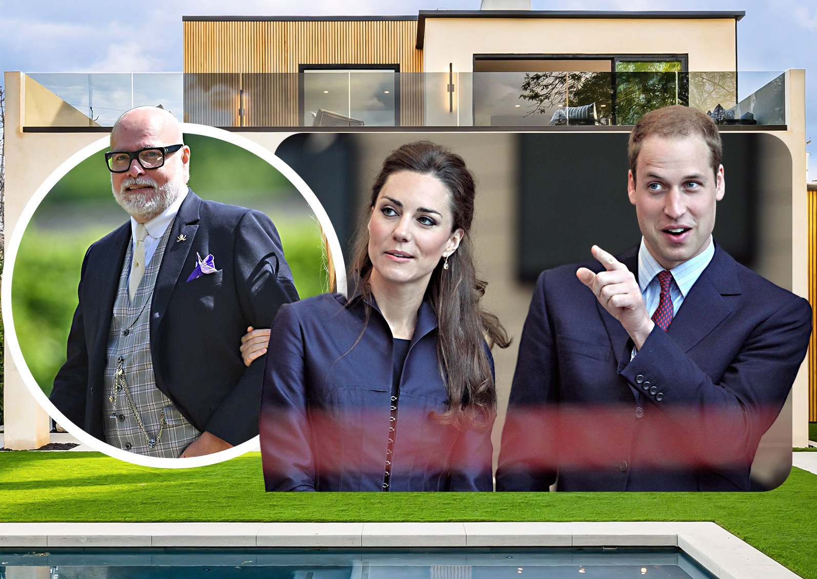 Vacanță de pomină a viitorilor regi în vila păcatelor: Unchiul lui Kate ...