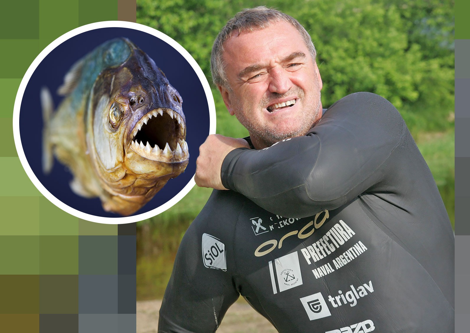 ”M-au mușcat peștii piranha de spate și...” Celebrul Martin Strel ...