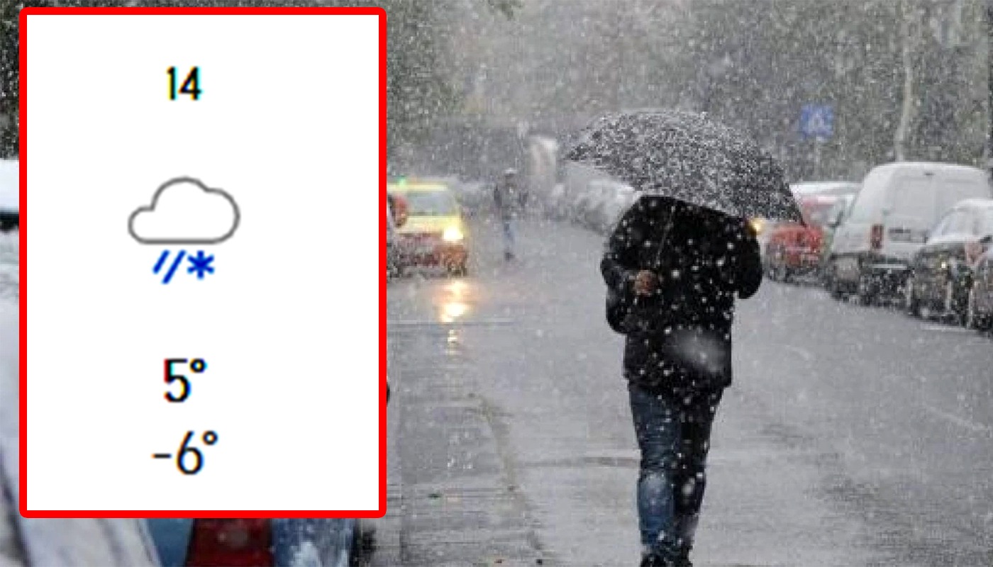 Meteorologii Accuweather au modificat prognoza. Data exactă a primei ninsori în București