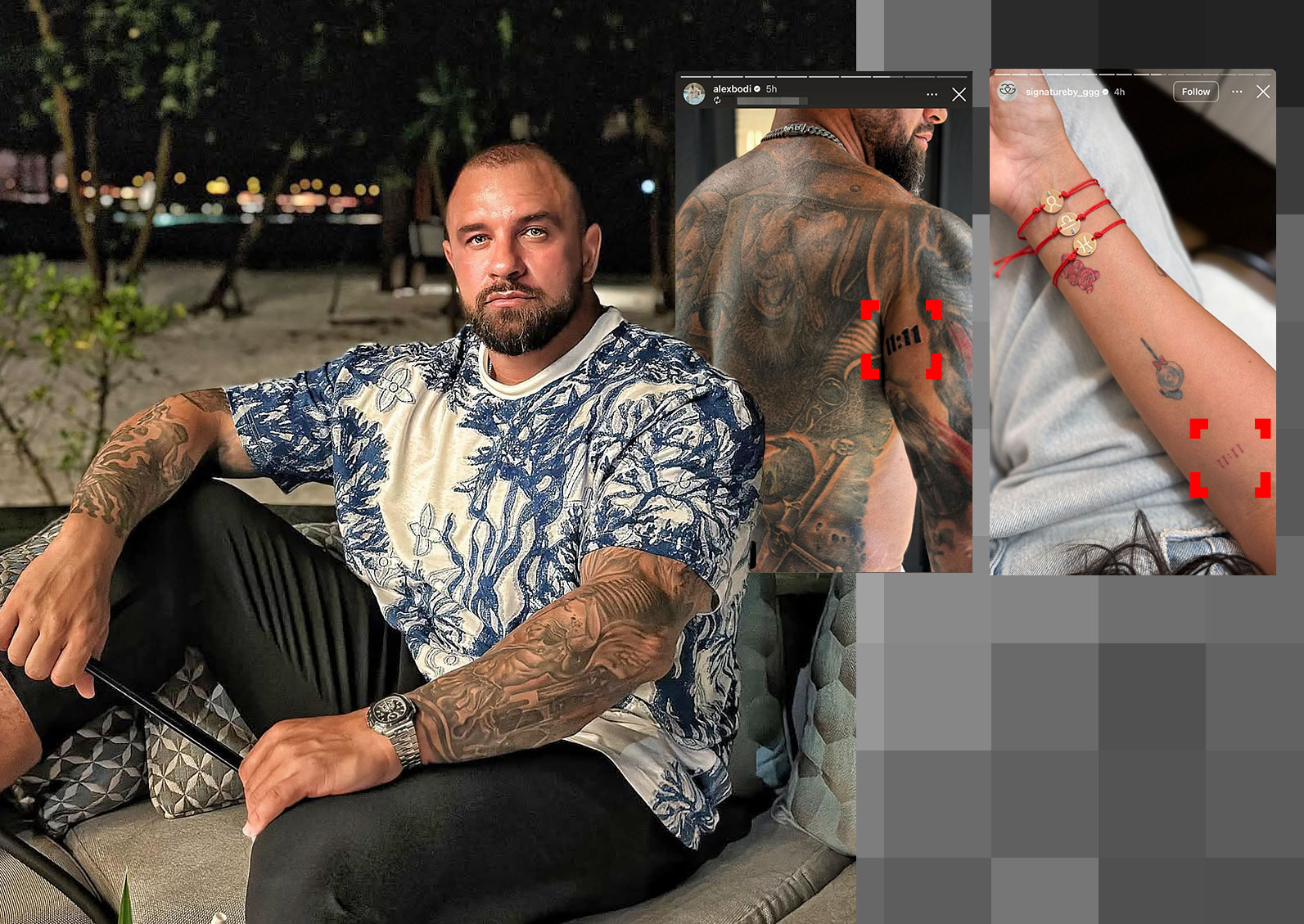 Trecutul nu-i dă pace lui Alex Bodi! Musculosul şi-a făcut „marcaj ...