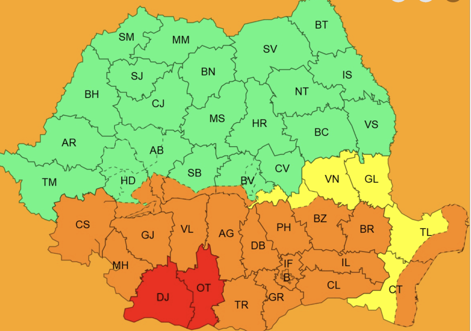 ANM a emis cod ROȘU! Se întâmplă de la 18:00, în aceste zone