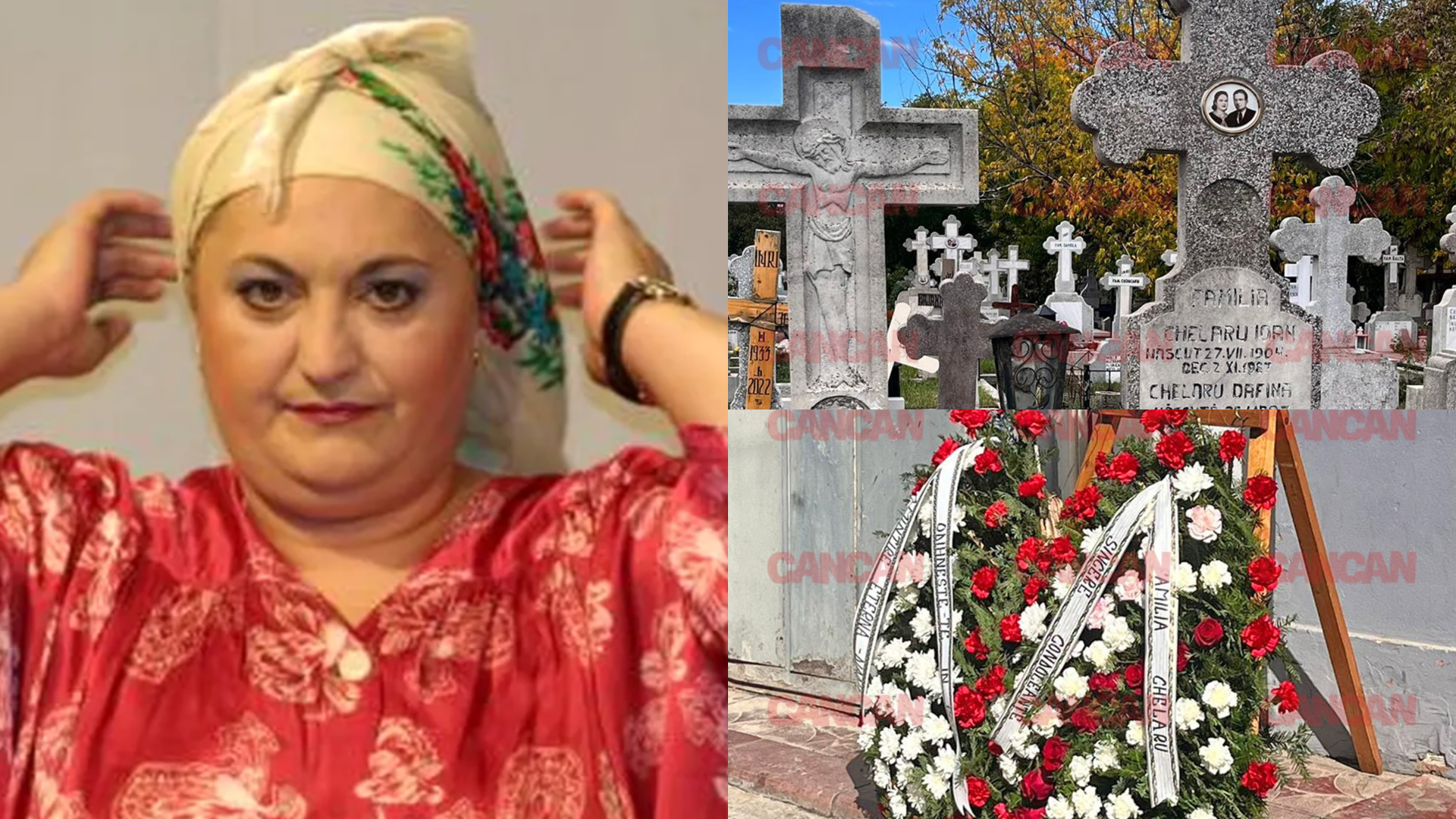 Cum arată locul de veci al Marinelei Chelaru. Actrița va fi ...