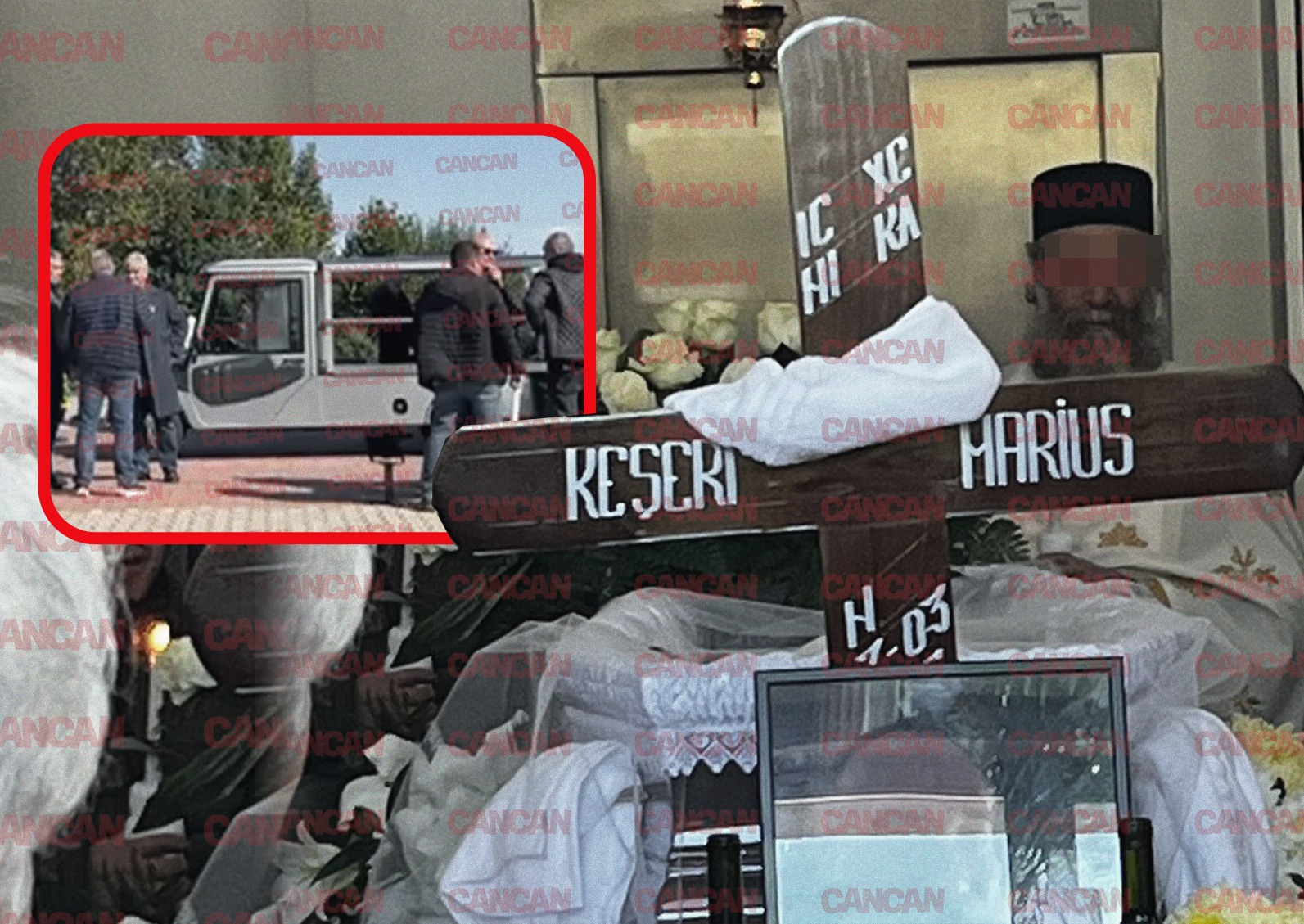 Marius Keseri a fost înmormântat la Cimitirul Militar Ghencea ...