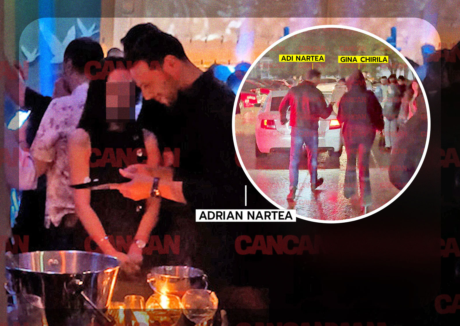 Adi Nartea are "rizz-ul" la el! După Gina Chirilă, a urmat brunețica