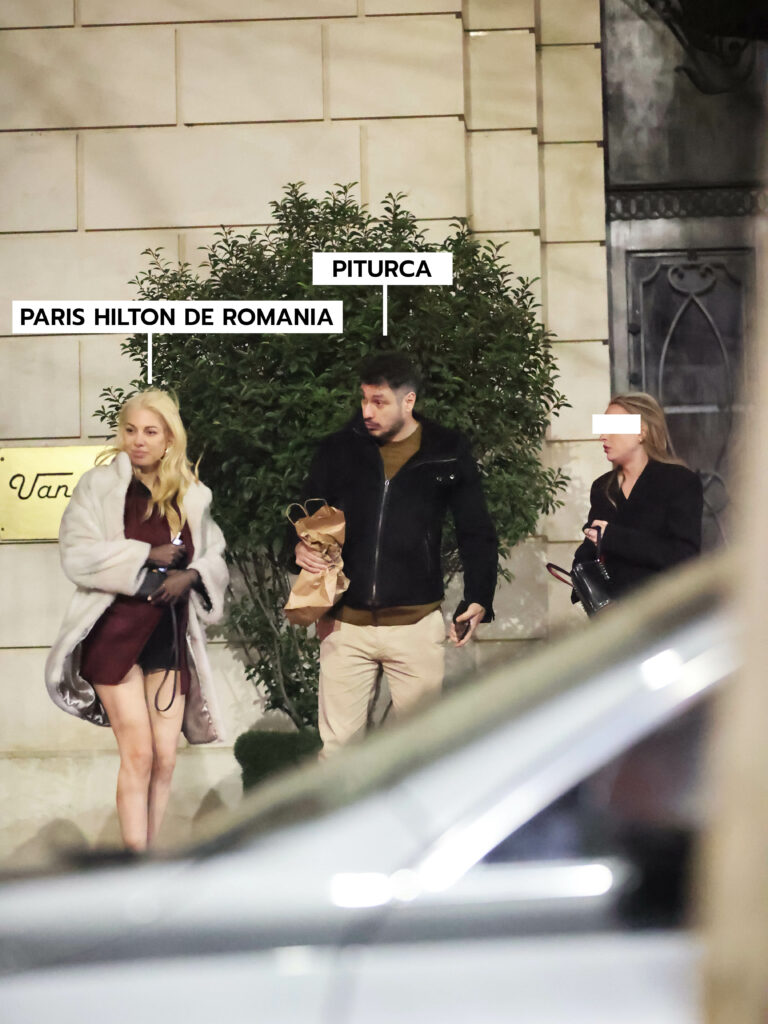 Alex Pițurcă, seară prelungită cu „Paris Hilton de România”. Petrecerea ...