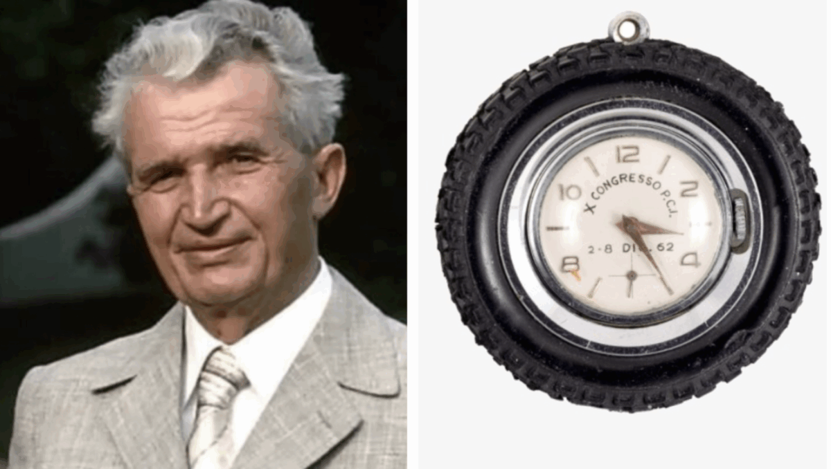 Cât costă ceasul de buzunar Monthal, deținut de Nicolae Ceaușescu. Poți ...