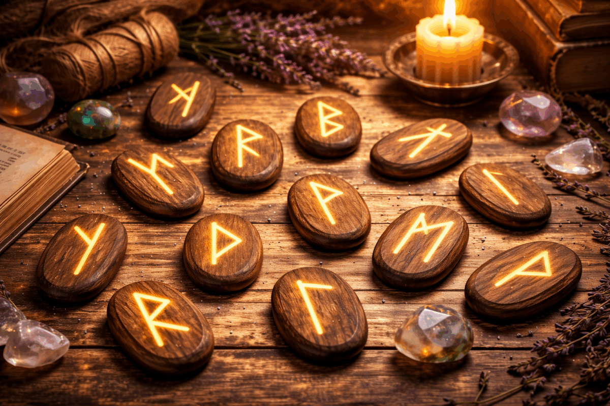 Horoscop rune 24 decembrie 2025. Runa Kenaz îți va lumina ziua ca o ...