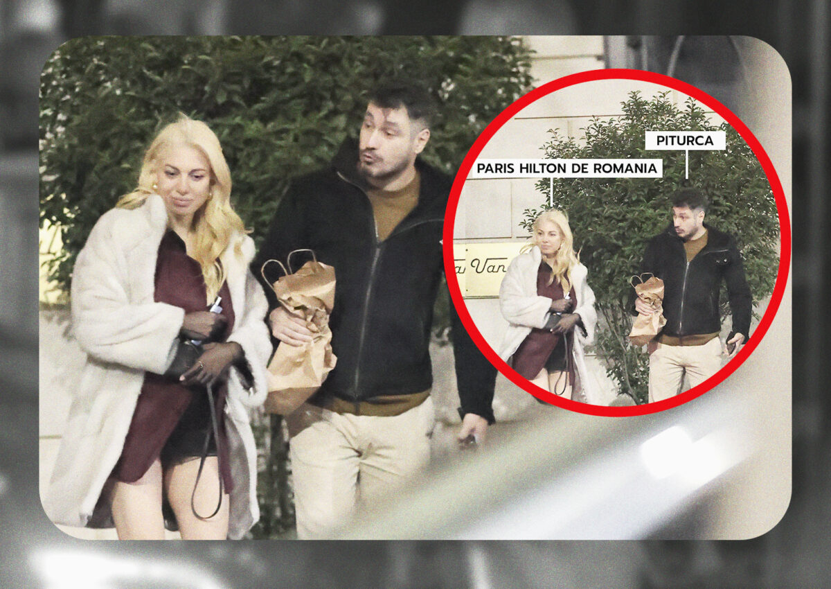 Alex Pițurcă, seară prelungită cu „Paris Hilton de România”. Petrecerea ...