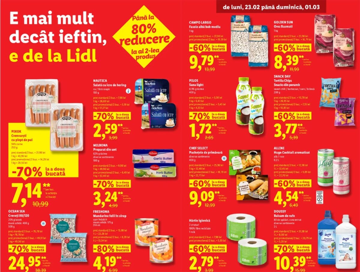 Cele 2 produse de post care costă împreună doar 8,39 lei la LIDL, în ...