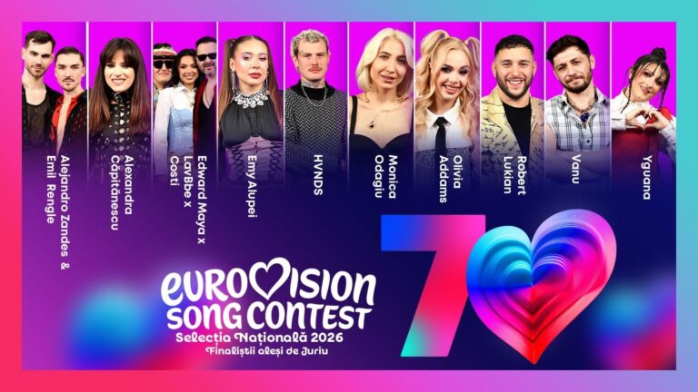 Ei sunt cei 10 finaliști Eurovision România 2026. TVR a făcut anunțul ...