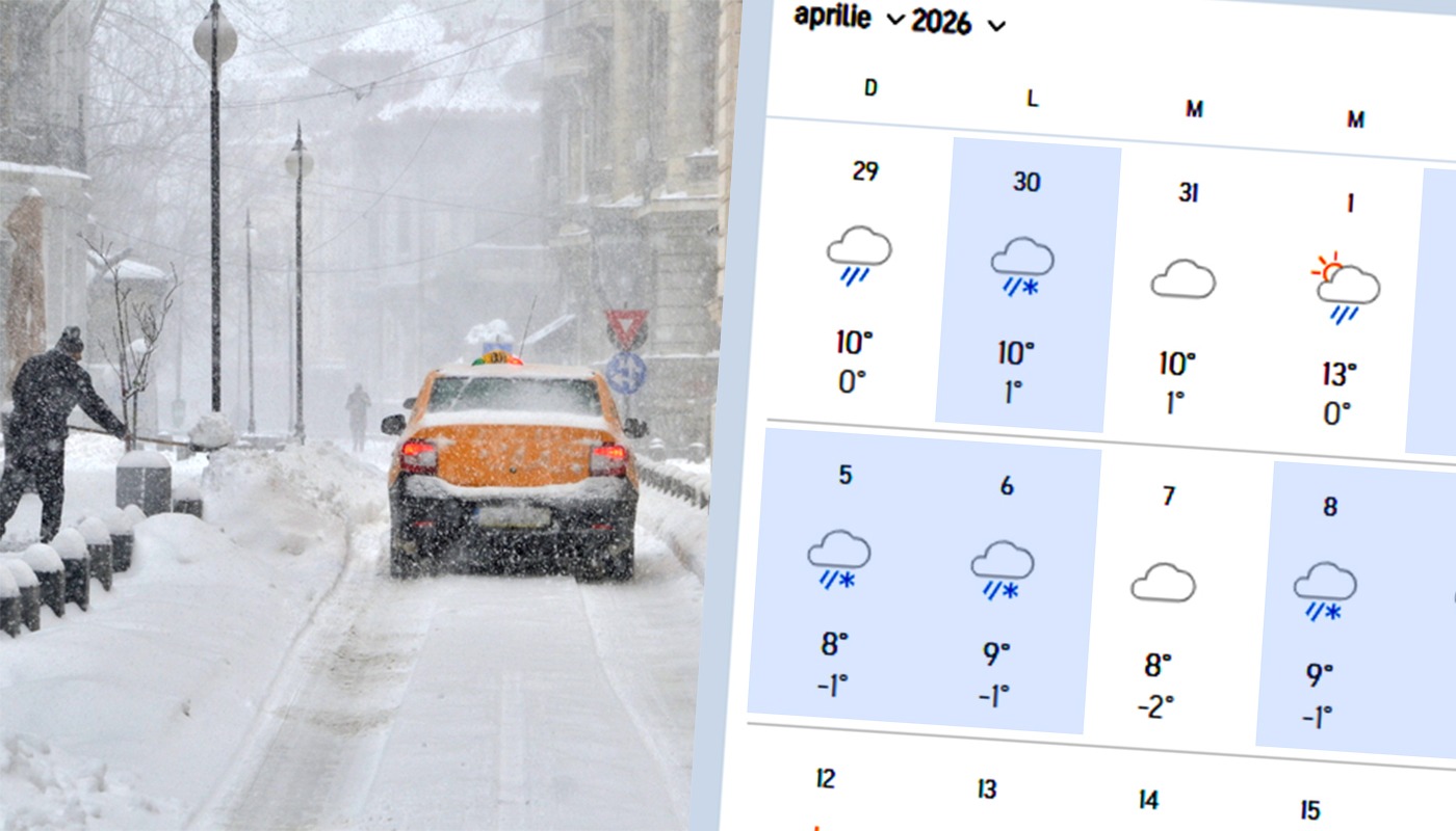 Vortex polar. Prognoză aprilie 2026: Ninsori viscolite ca în mijlocul ...