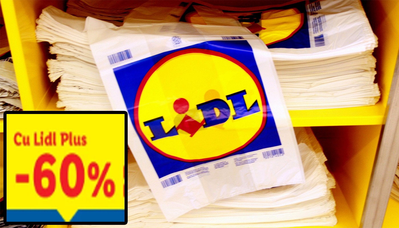 60% reducere în toate magazinele LIDL România, începând de astăzi ...