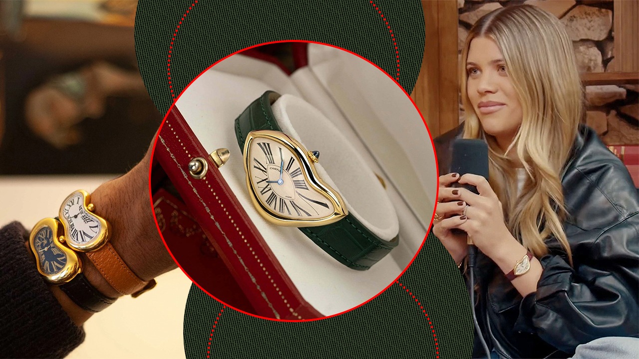 Ceasul „topit” care face furori printre vedete! Cartier Crash a devenit ...
