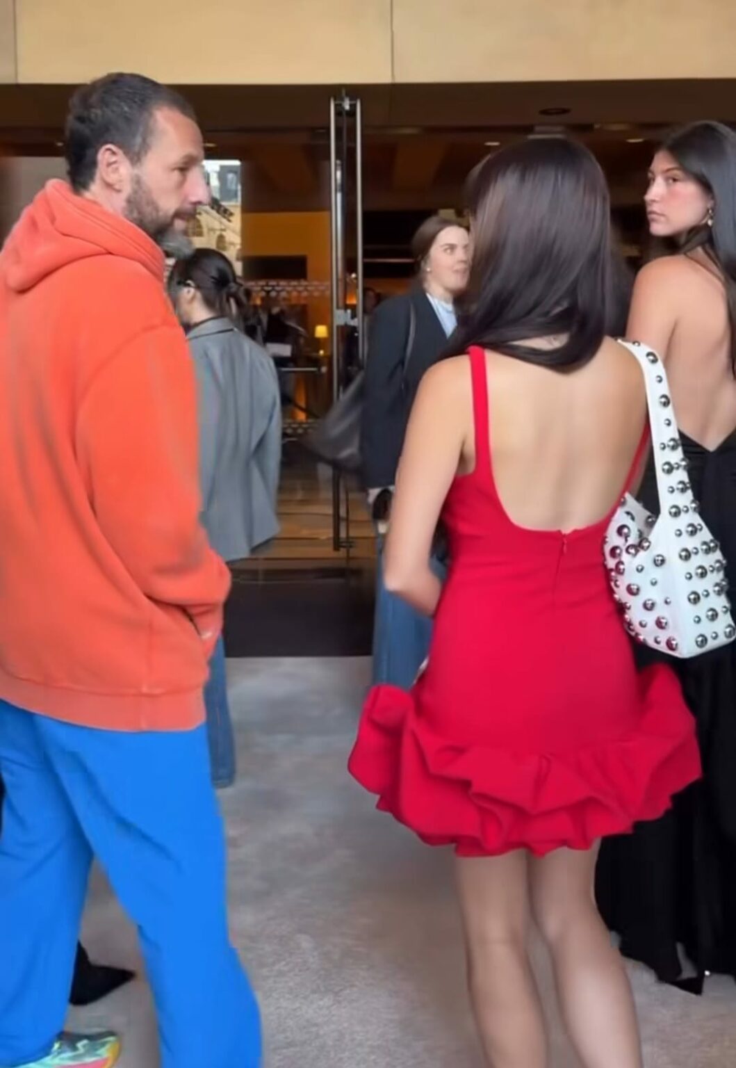 Andra Gogan, față în față cu Adam Sandler. Cum a reacționat influencerița