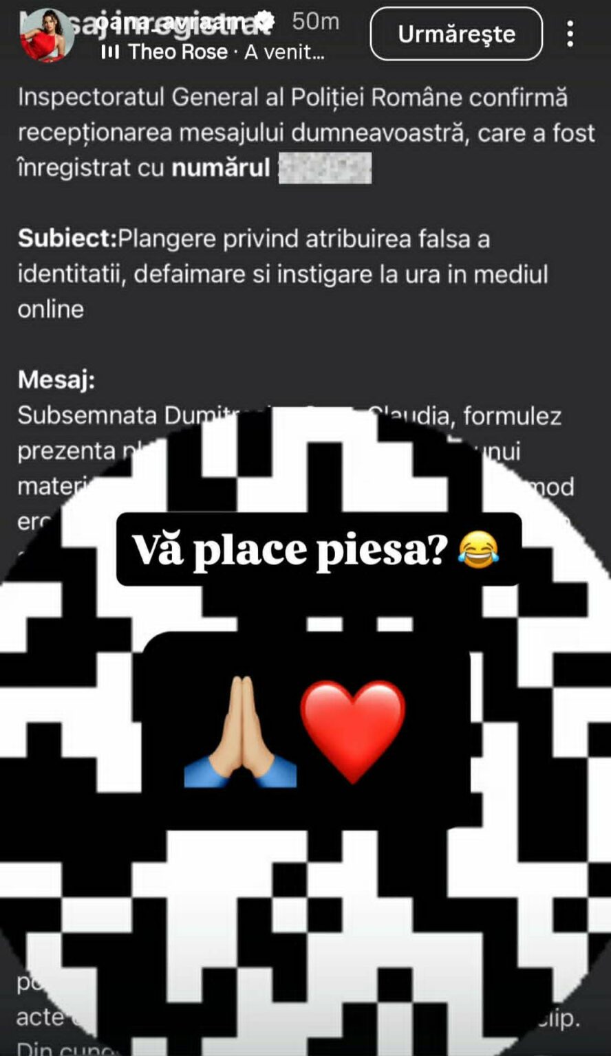 Oana Ciocan a făcut plângere la Poliția Română! Soția lui Jador vrea să ...