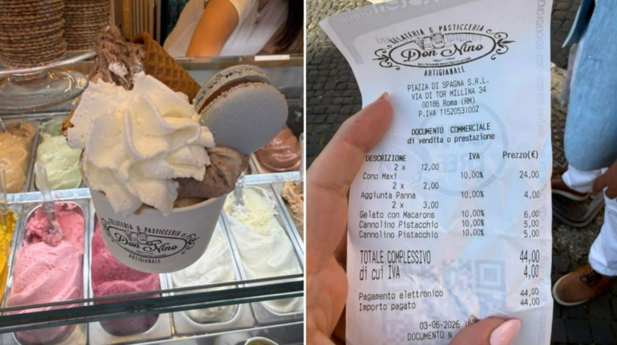 Prețuri uriașe la înghețată în Italia. Cât au plătit doi turiști care ...