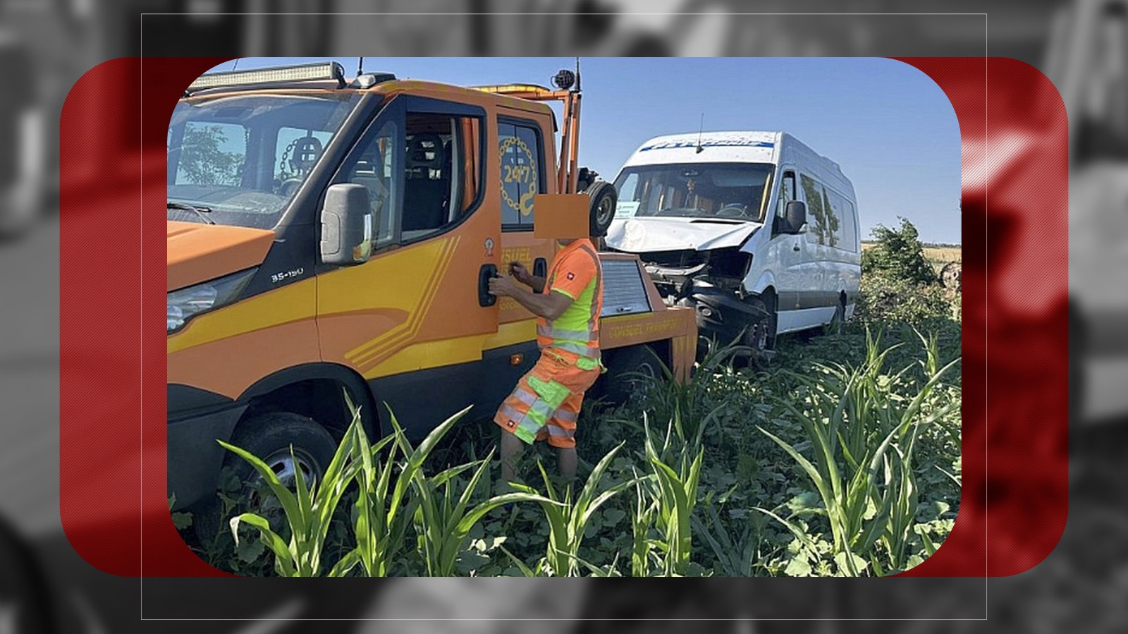 Tragedie în Arad. Șoferul unui microbuz cu pasageri a murit după ce i s ...